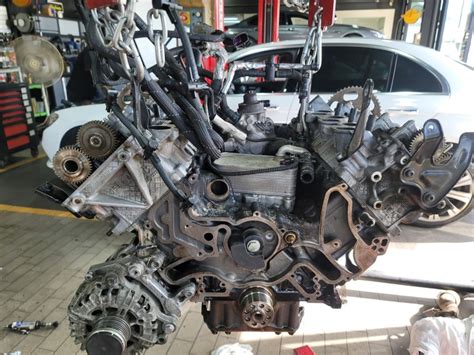 아우디 A6 30tdi 엔진오일 누유 과다 수리 엔진 탈장착 누유 수리 일산 메카닉 네이버 블로그