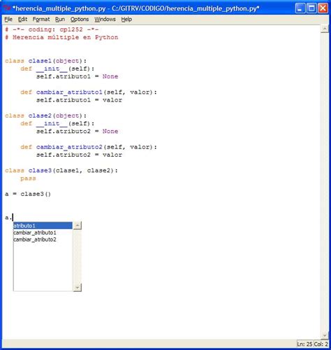 Herencia Múltiple En Python ¡el Orden Importa