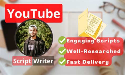 Write Engaging Youtube Scripts For You By Atikyounus Fiverr