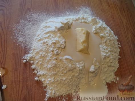 Рецепт Тесто на сливочном масле и сметане на