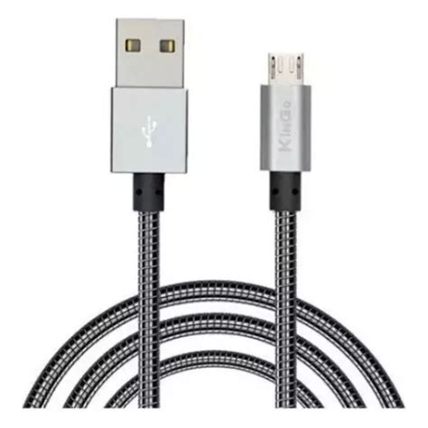 Cabo Usb Carregador Dados Metalico Refor Ado Android Celular Mercadolivre