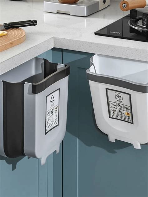 Extendable Retractable Folding Kitchen Trash Can Shein Usa