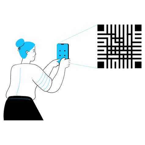 E Commerce Tools Qr Code Scan Smartphone Illustration Free Download