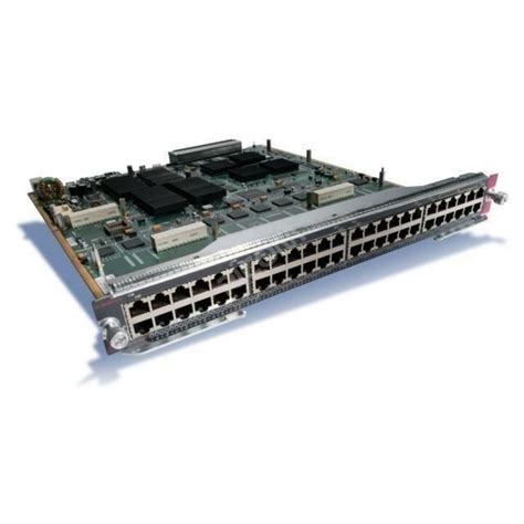 Cisco Ws X6548 Ge 45af Catalyst 6500 Series 48 Port Poe 802 3af And Epoe Ethernet Interface Module