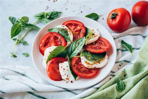 Ensalada Caprese Receta Original Italiana Delicias Kitchen