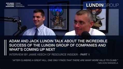 Lundin Group Of Companies On Linkedin Adam And Jack Lundin On The