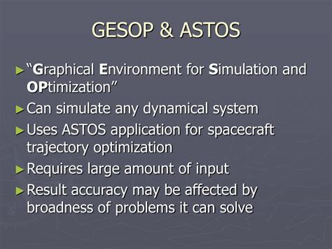 Ppt Copernicus A Generalized Trajectory Design And Optimization System Powerpoint