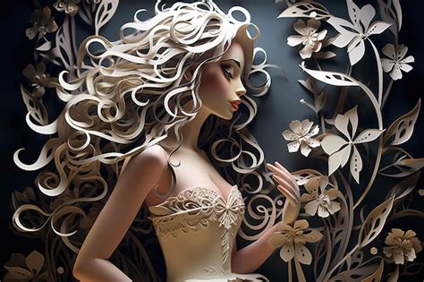 Premium Ai Image The Third Dimension Exploring Multilayer Paper Craft Layers In Motion Dynamic