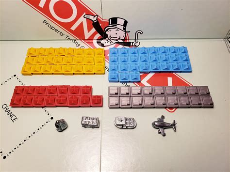 Monopoly Cityville Game Pieces Tokens Etsy