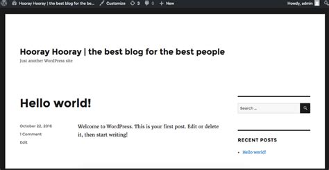 how to create a self hosted blog for free
