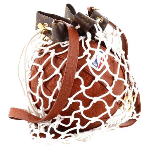 Louis Vuitton Lv X Nba Ball In Basket Bag Monogram Embossed Leather For Sale At 1stdibs