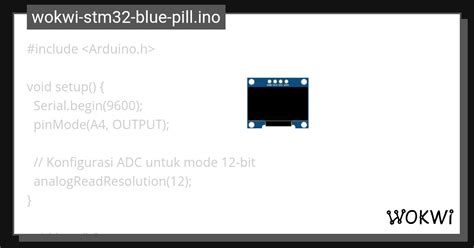 Oled Wokwi ESP STM Arduino Simulator