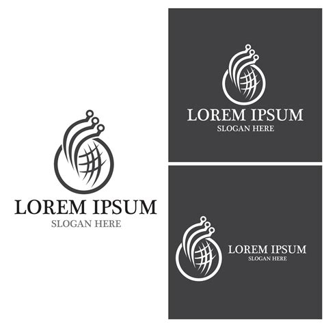 Circuit Logo Template Vector 10255282 Vector Art At Vecteezy