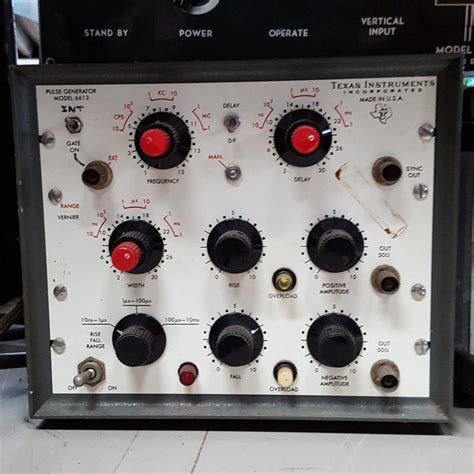 vintage signal pulse generator tramps prop hire