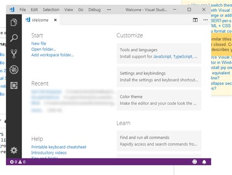 Visual Studio Code On Windows 7 Window Has No Borders Stack Overflow