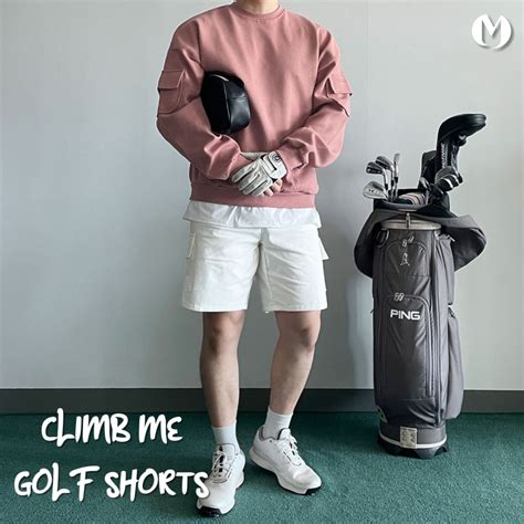 핫딜 클라임미 남성 골프 스판 카고 반바지 남자 여름용 라운딩 린넨 밴딩 5부 연습복 딜팡 골프용품 전문쇼핑몰
