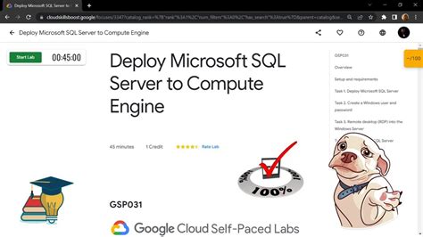 Deploy Microsoft Sql Server To Compute Engine Gsp031 Solution