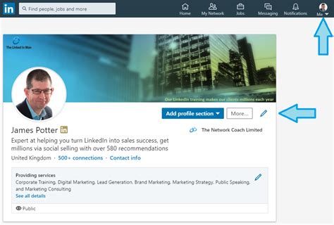 How To Update Your Linkedin Header Image And What Makes A Good One Online Sales Guide Tips