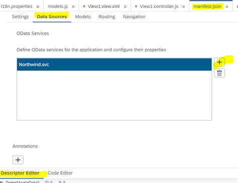 Sapui5 How To Consume Odata Model Data In Ui5 Using Webide Erp Qanda