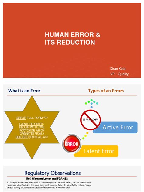 Human Error Kiran Kota Pdf Automation Risk Assessment