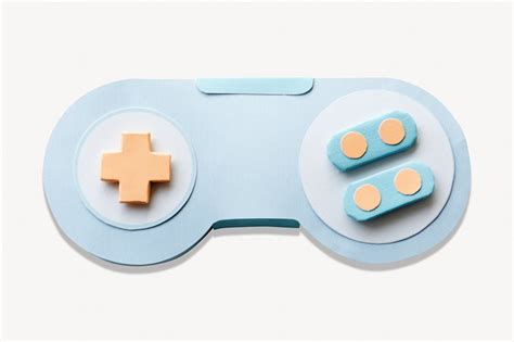 Paper Craft Gaming Controller Isolated Free Photo Rawpixel