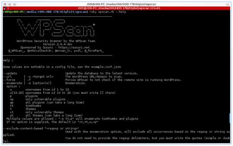 Wpscan V294 Black Box Wordpress Vulnerability Scanner