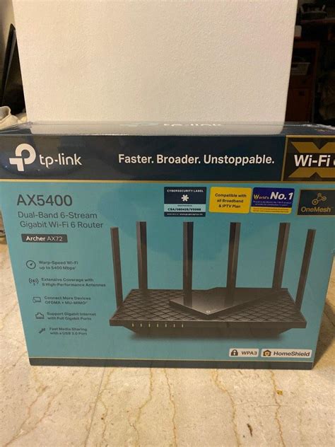 TP Link AX5400 WI FI 6 Router Computers Tech Parts Accessories Networking On Carousell