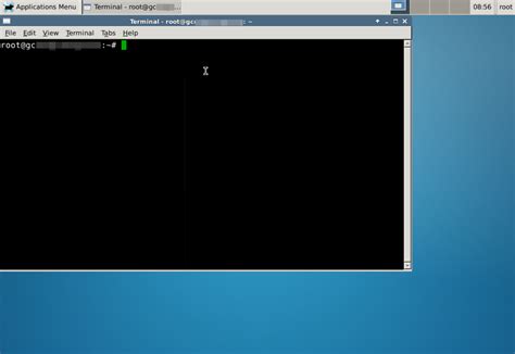 Install GUI Desktop Environment Gcore