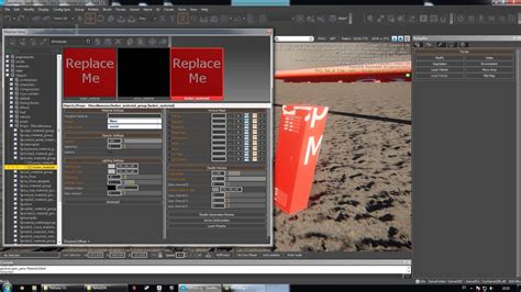 Cryengine 353 Tutorial En Español 6 Usar Texturas Propias Material Editor Youtube