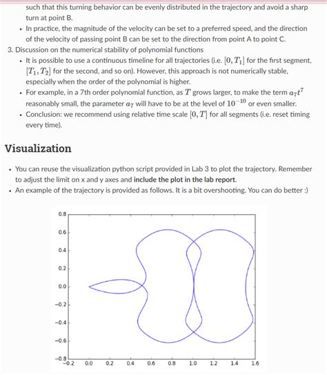 generate smooth trajectories using polynomial time