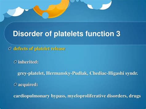 Ppt Platelet Disorders Powerpoint Presentation Free Download Id 2241221
