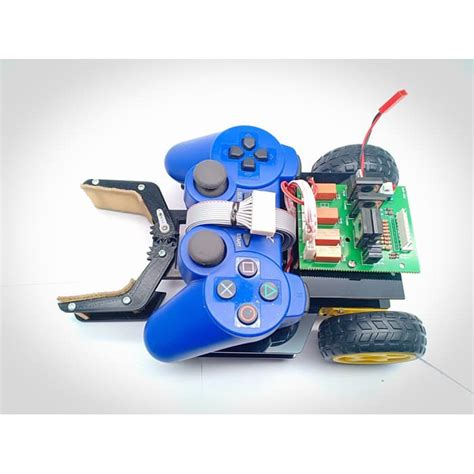 Jual Robot Transporter Basic Edukasi Manual Gripper Control By Joystick