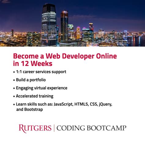 rutgers bootcamps on linkedin rutgers coding bootcamp full time