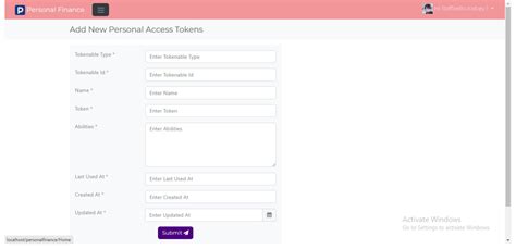 Github Shatyanaai Personal Finance System Sistem Manajemen Keuangan