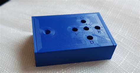 retro db9 joystick tester case by doktorolsen download free stl model