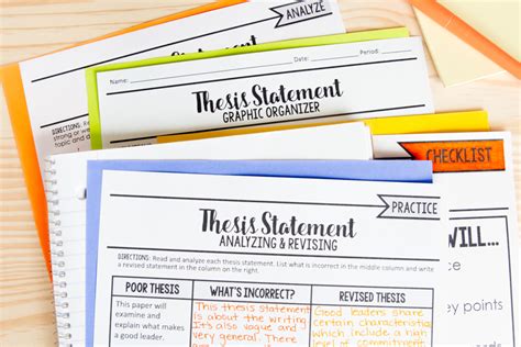 5 Tips For Teaching Thesis Statement Writing Teaching How To Write A Thesis Statement The