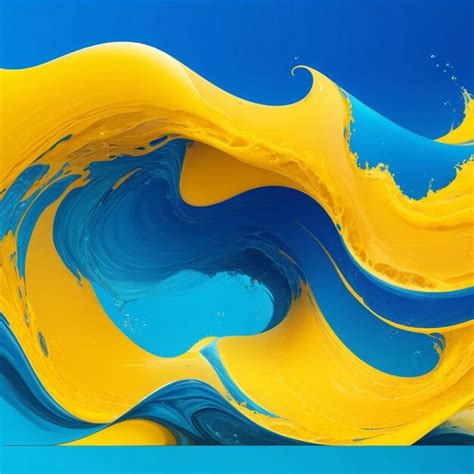 Premium Photo Abstract Liquid Wave Wallpaper