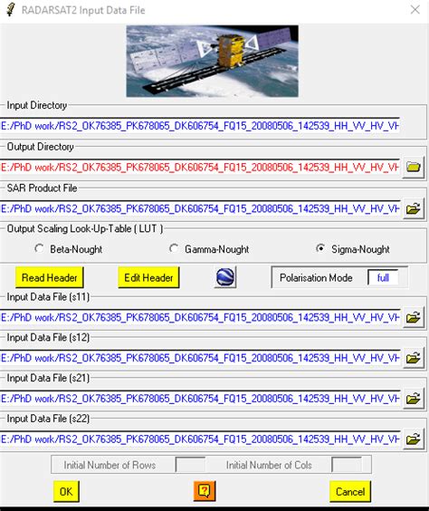 Polsarpro V51 Unzip Problem Polarimetry Step Forum