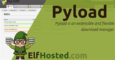 elf hosted pyload 🧝 elfhosted