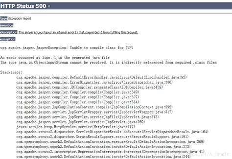 The Server Encountered An Internal Error That Prevented It From