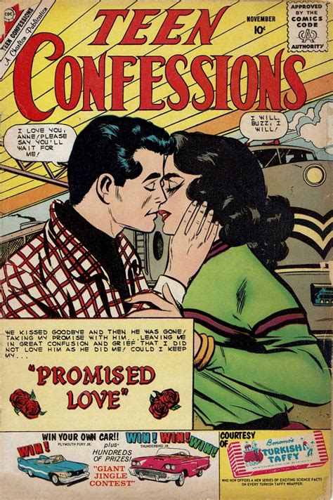 Teen Confessions 08 Charlton Comic Book Plus Comic Books Comics