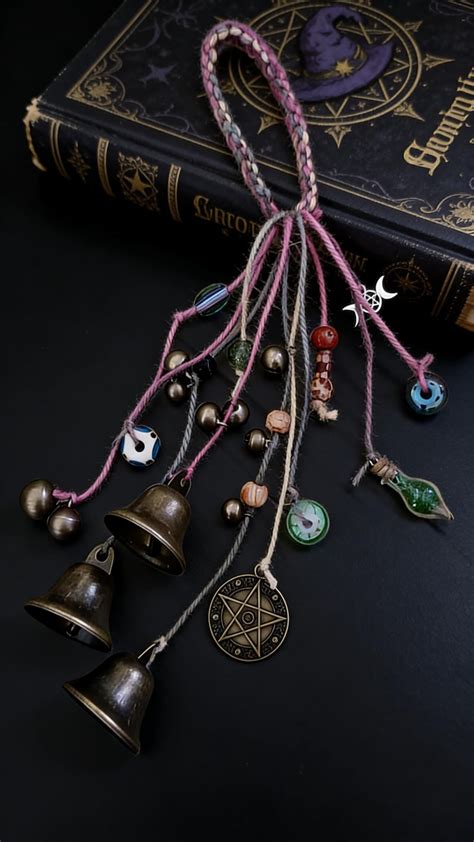 Handmade Witch Bells Witch Bells And Wind Chimes Hanging Bells For