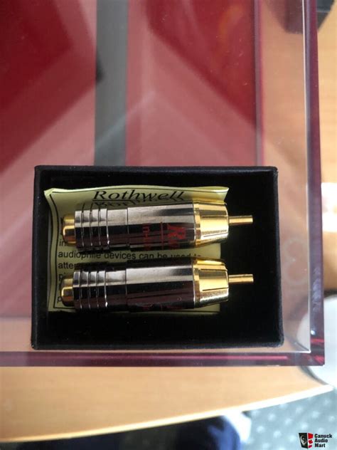 Rothwell 10db Attenuator Rca Photo 2641888 Canuck Audio Mart