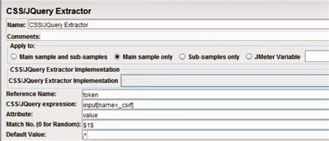 xml and more jmeter—use extractors post processor elements for