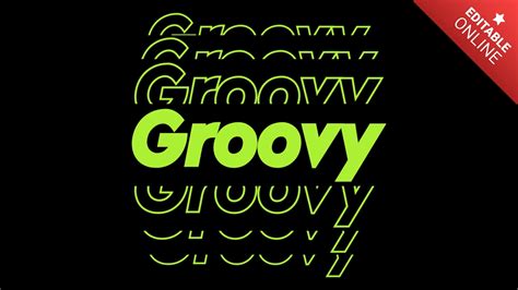 Groovy Text Style Effects Generator