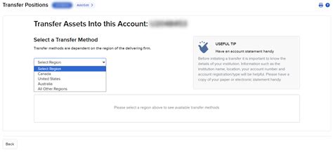 Enter A DRS Position Transfer