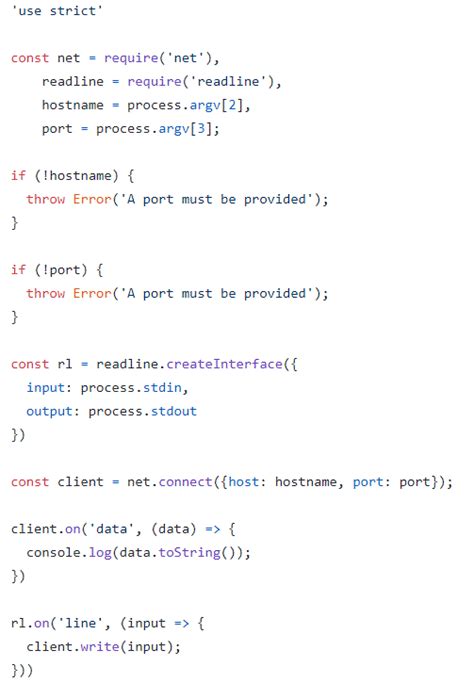 requirments finish the chatserver js class using the