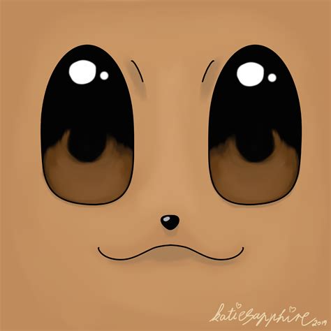 Eevees Face By Katiesapphire On Newgrounds