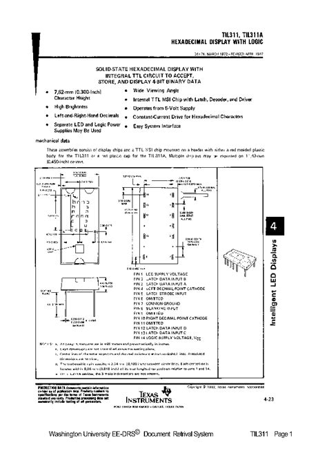til311 9063082 pdf datasheet download ic on line