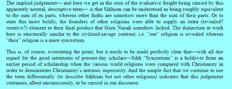 Rebuttal And Counter To The Deeply Flawed Arrogant And Colonial Argument Sikhism Is Just A Mix